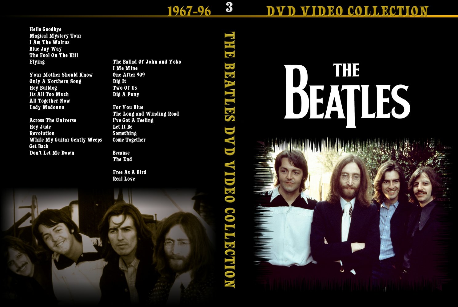 The Beatles DVD Video Collection 1967 96 : Front | DVD Covers | Cover ...